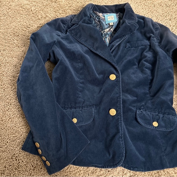 Old Navy | Jackets & Coats | Vintage Old Nazy Womens Navy Blue Button Up Blazer Medium | Poshmark